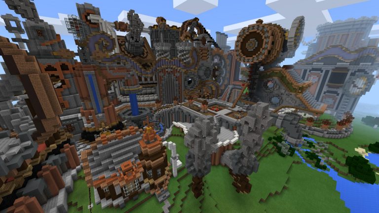 Rube Goldberg Machine in Minecraft | Windows Spotlight Images