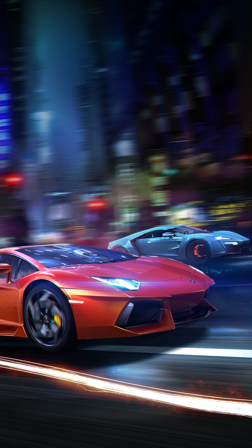 Street racing computer game poster | Windows Spotlight Images