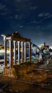 Full Moon over Roman Forum, Rome, Italy | Windows Spotlight Images