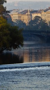 Legion Bridge and Vltava river, Prague, Czech Republic | Windows ...