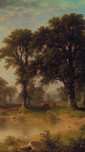 Summer Afternoon, painting by Asher Brown Durand, 1865 | Windows ...