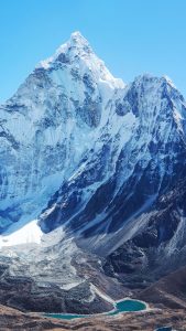 Mount Ama Dablam in the Everest Region of the Himalayas, Nepal ...